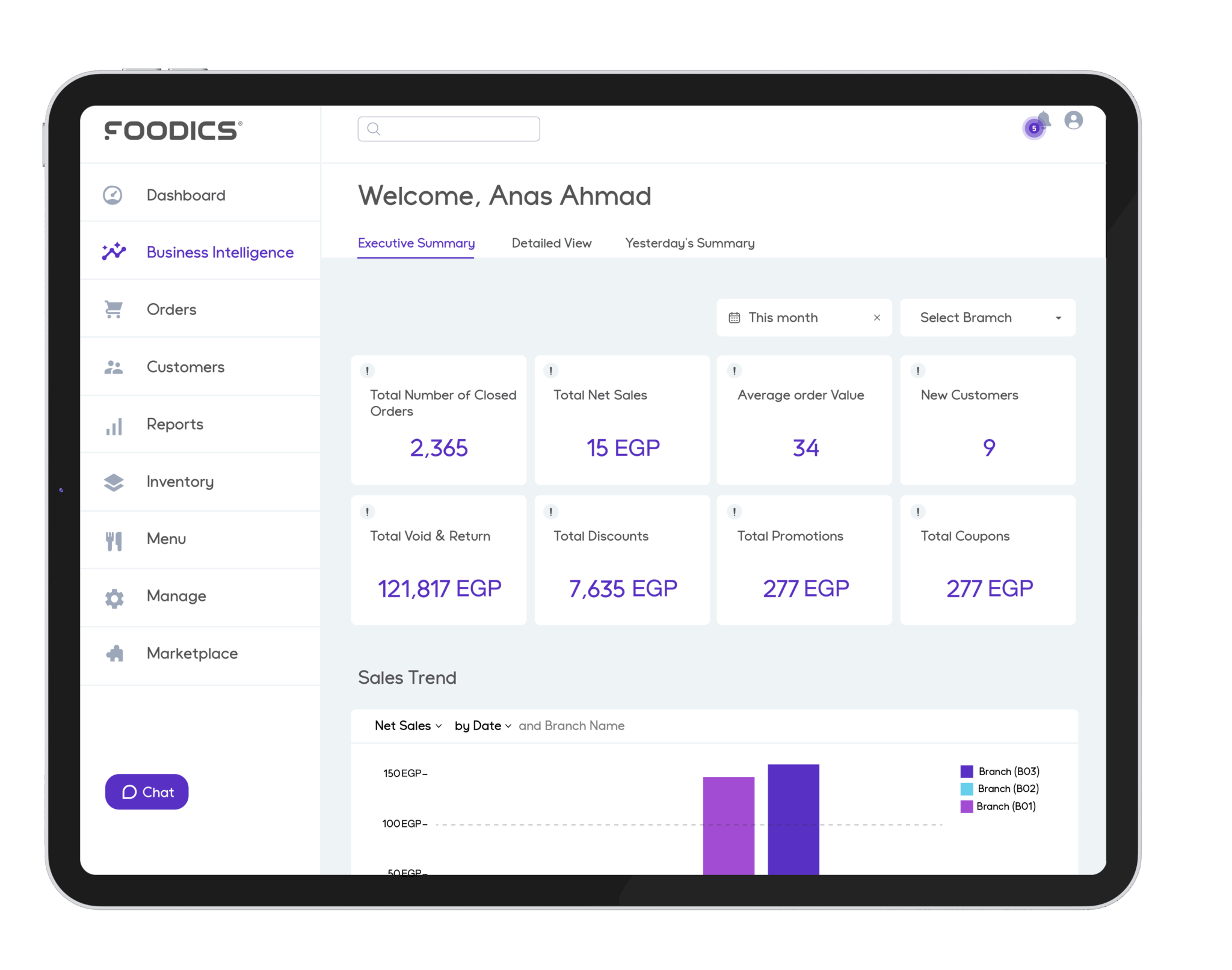 Online UAE - Foodics